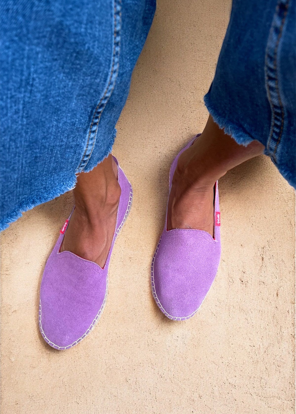 ALPARGATA PIEL VIOLETA — Yuttis